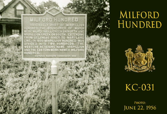 Milford Hundred - Delaware Public Archives - State of Delaware