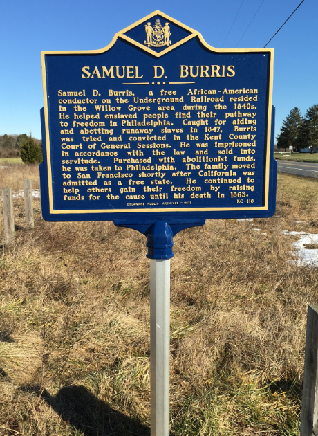 Samuel Burris - Delaware Public Archives - State of Delaware