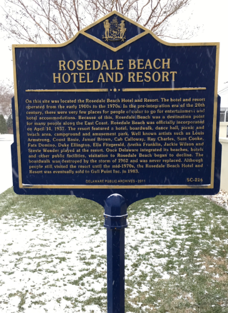 Rosedale Beach Hotel and Resort - Delaware Public Archives - State of ...