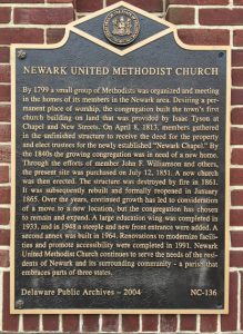 Newark United Methodist Church - Delaware Public Archives - State of ...