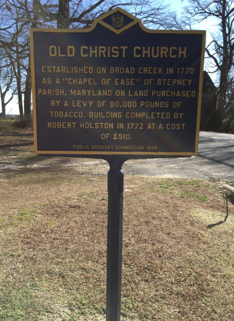 Old Christ Church - Delaware Public Archives - State of Delaware